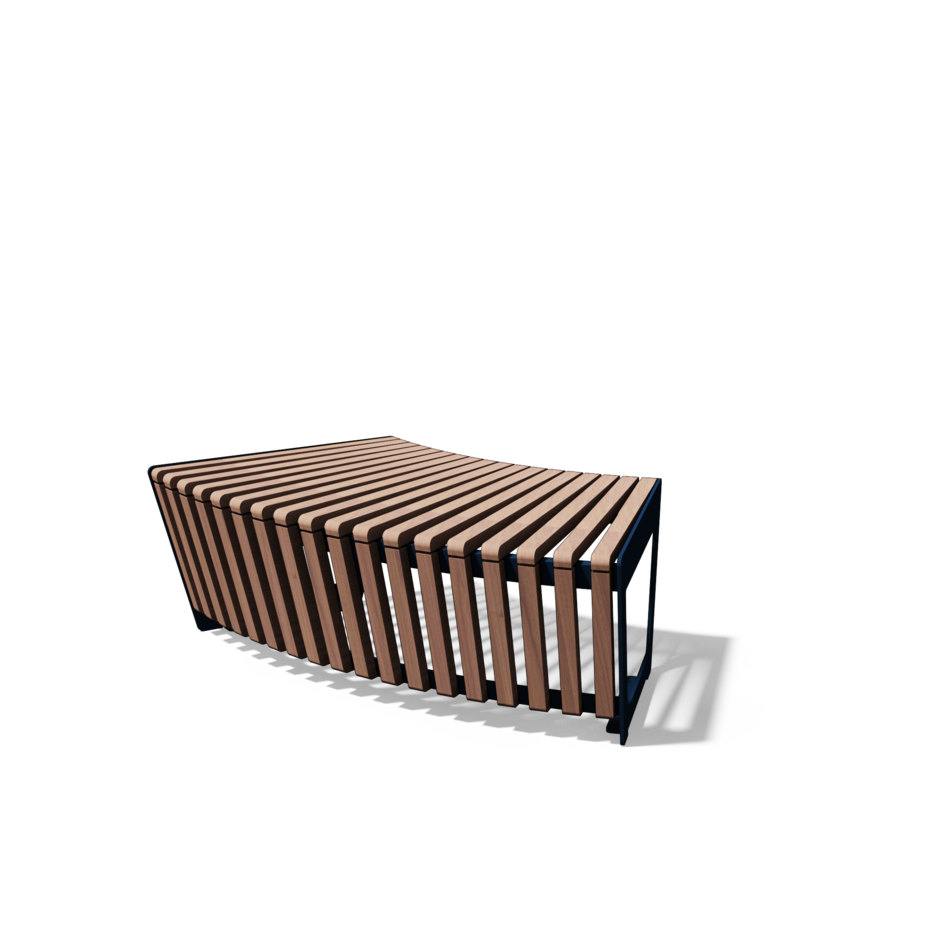 A4 Curved Bench | Egoé life